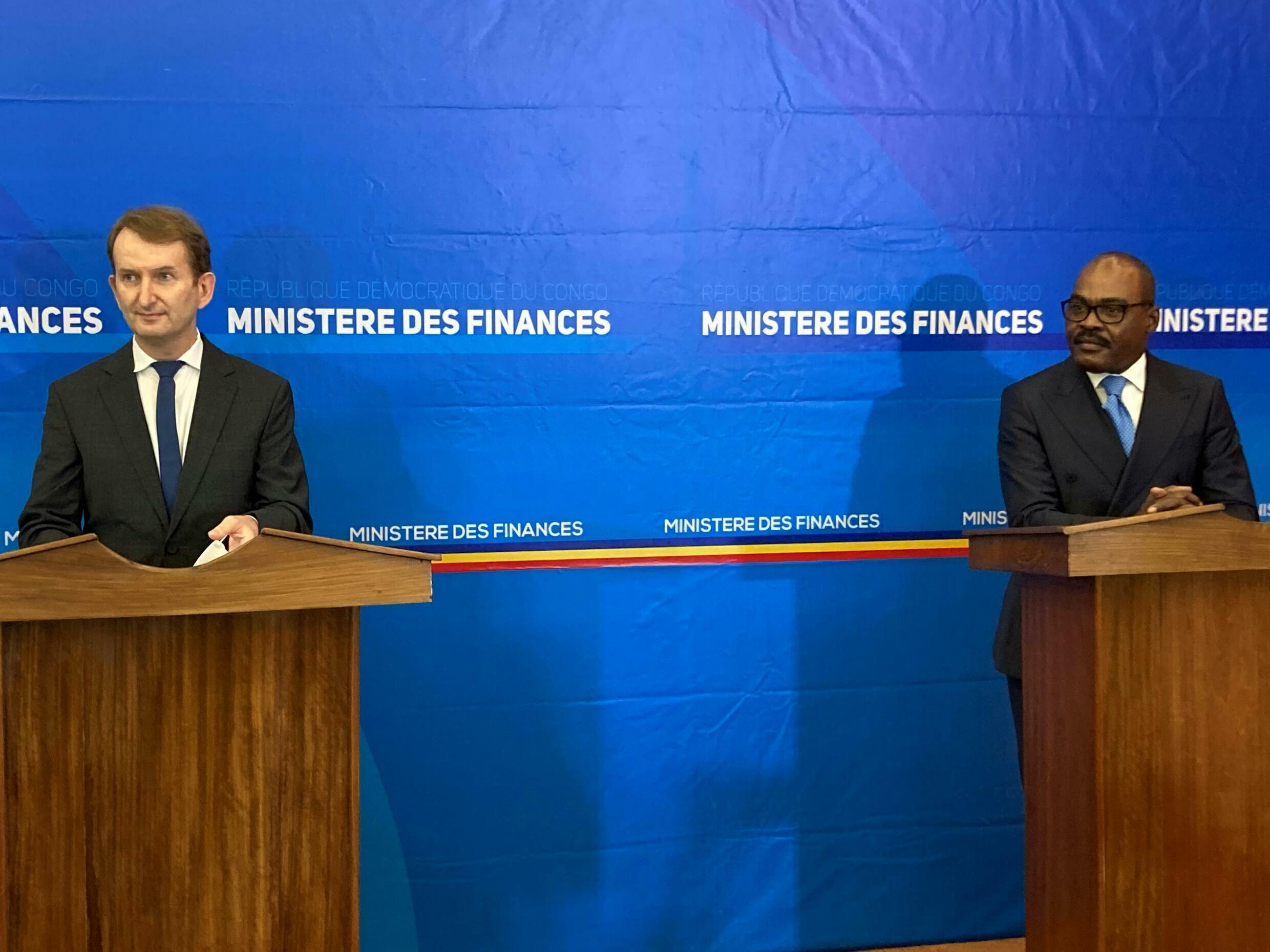 RDC: le ministre des Finances promeut le programme signé avec le FMI