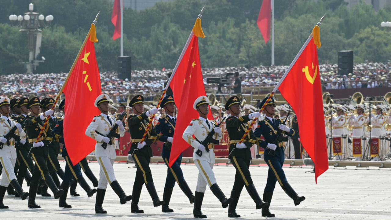 Tanks and missiles roll through Beijing as China commemorates 1945 victory