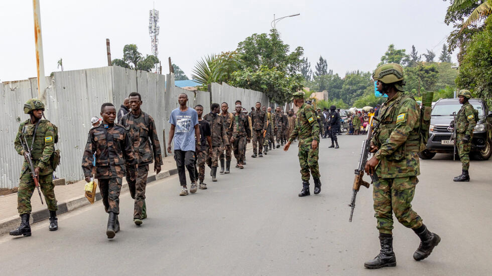 M23 kɛlɛcɛw donli kɔ Goma RD Congo bi, Rwanda kɛlɛbolo y'a lase ko ...