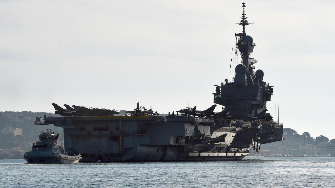 Faransa ta tura makeken jirgin ruwan yaƙinta tekun Atilantika kan ...