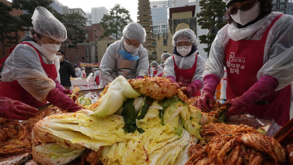 Corée du Sud: le chou napa, symbole des impacts du changement ...