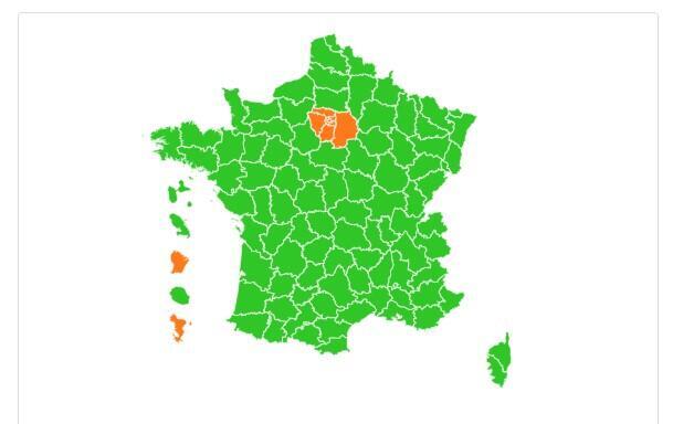 What does France's colour-coded Covid-19 map mean for overseas travel?