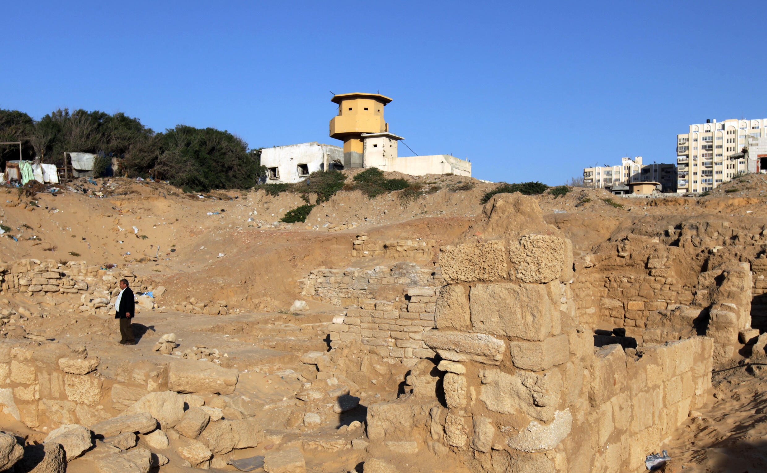 Gaza's historic treasures saved by 'irony of history'