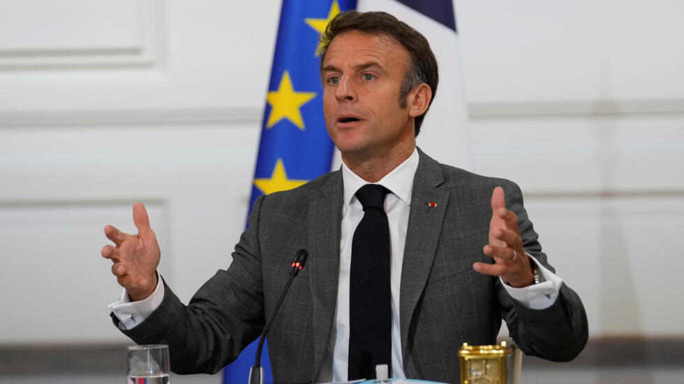 Shugaba Macron na Faransa ya yi tir da shigowar mulkin mallaka a yankin ...