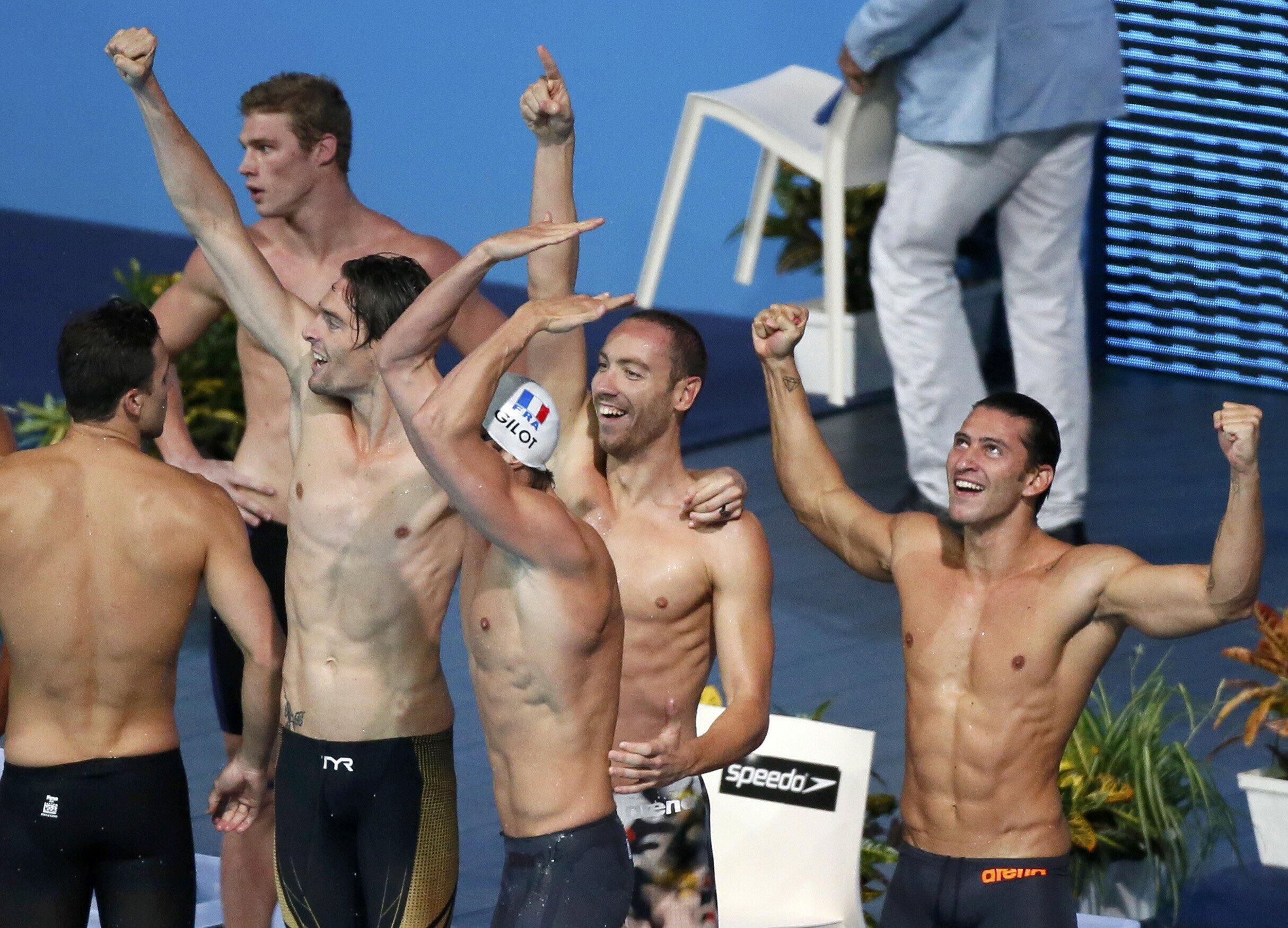 Natation : domination américaine et progression française aux Mondiaux