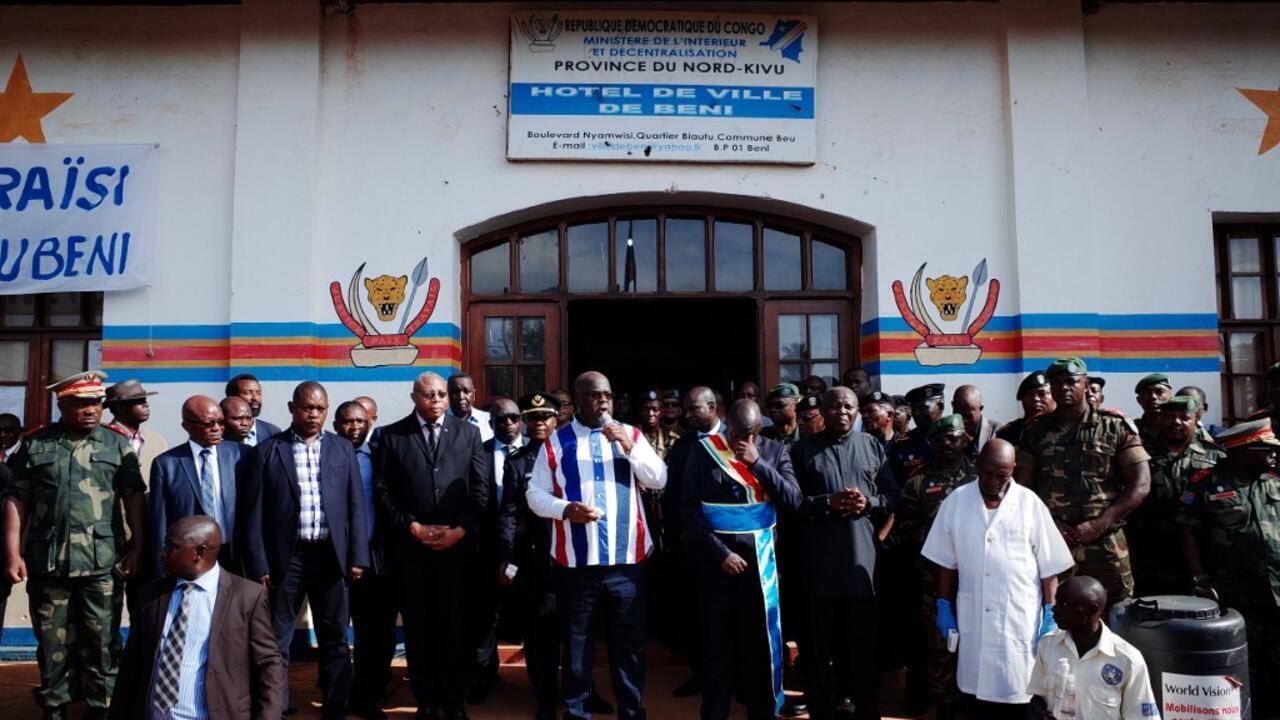 RDC: à Beni, Félix Tshisekedi s’engage de nouveau pour le retour de la ...