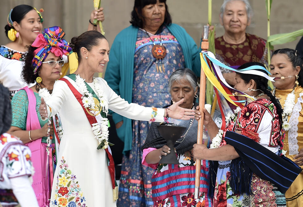 Sheinbaum takes office as Mexico's first woman president