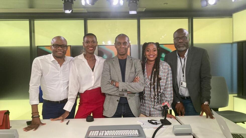 La Famille avec Kaïge-Jean Balé Simoès de Fonseca, Vanessa Sognon ...