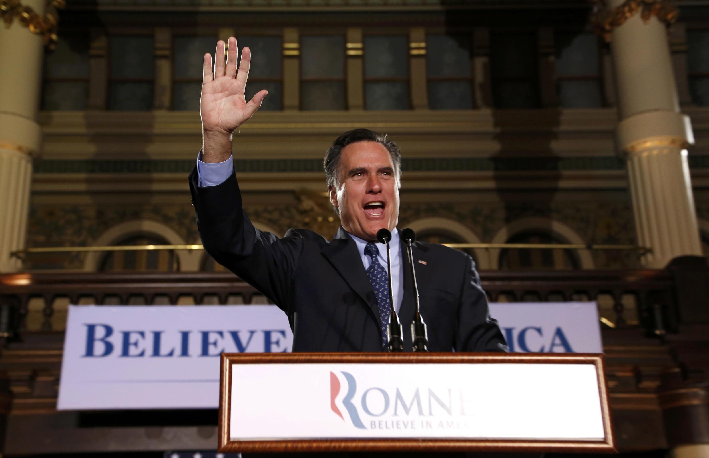 A la Une : une triple victoire décisive pour Romney