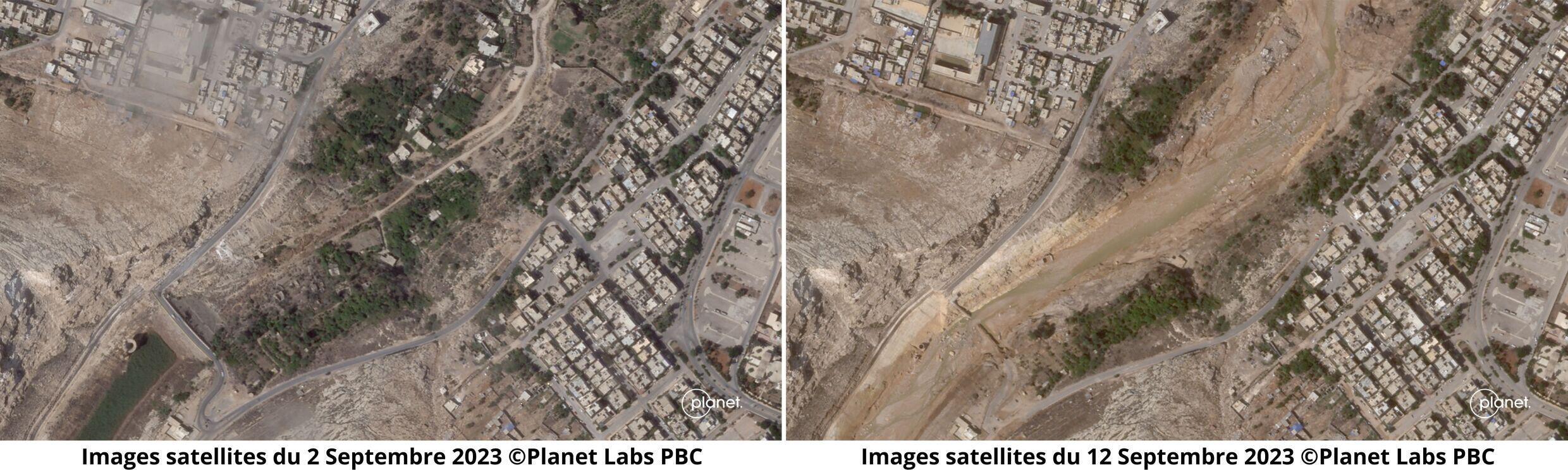 Libye: ce que les images disent du déroulement de la catastrophe à Derna