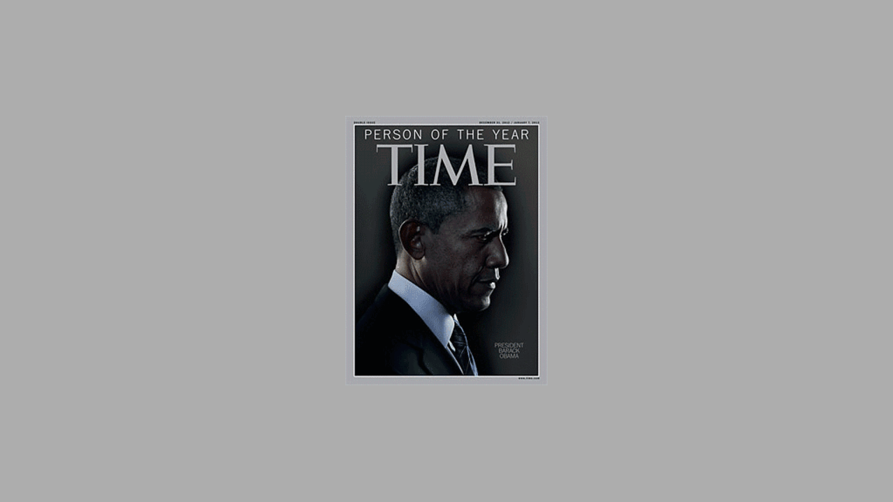 Barack Obama é escolhido "Personalidade do Ano" pela revista Time