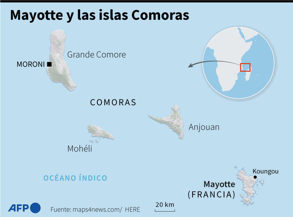Comoras impide atracar a barcos franceses con migrantes expulsados de ...