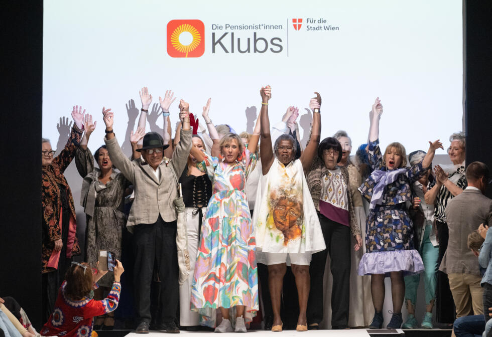 Las jubiladas, protagonistas de la Semana de la Moda de Viena