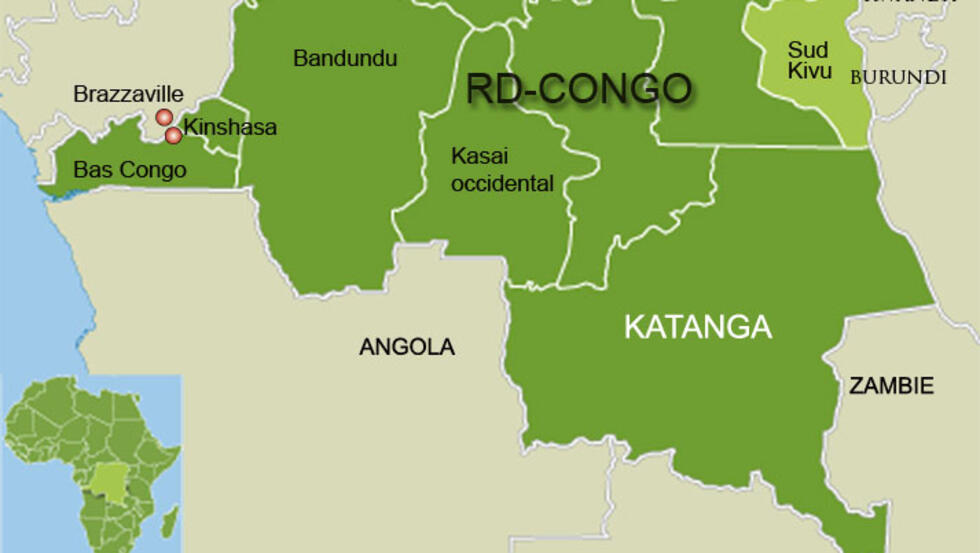 RDC: le nouveau découpage régional sur les rails