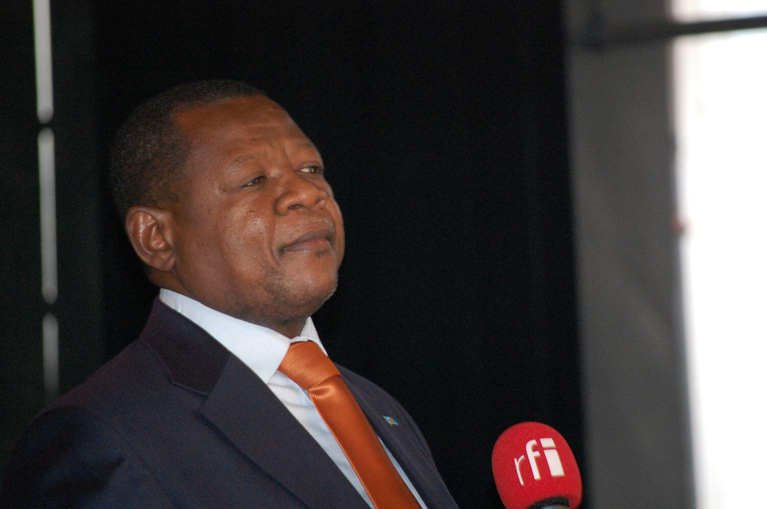 1. Lambert Mende Omalanga, porte-parole du gouvernement de la RDC ...