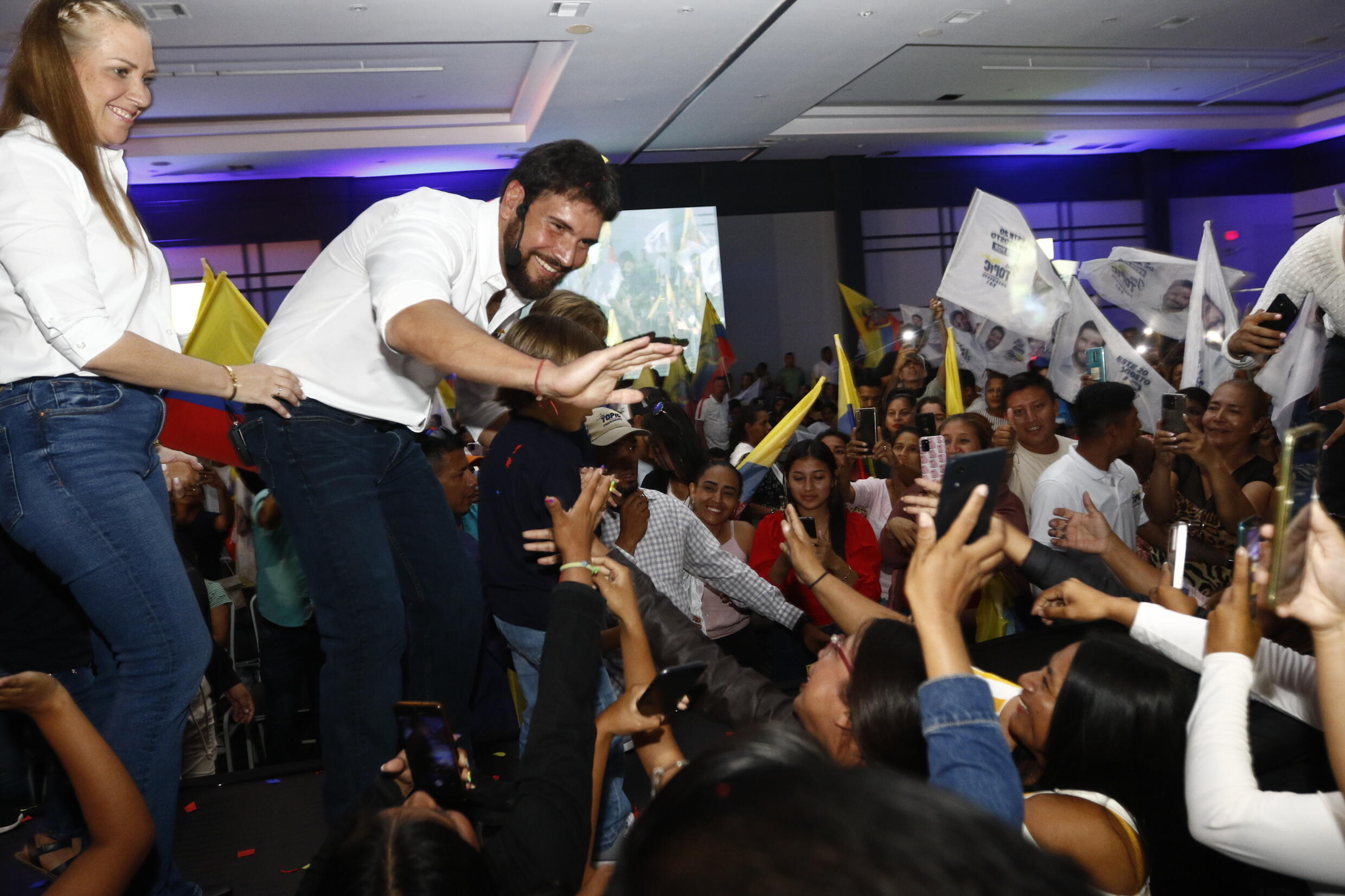 Un abanico de presidenciables en un Ecuador golpeado por el asesinato ...