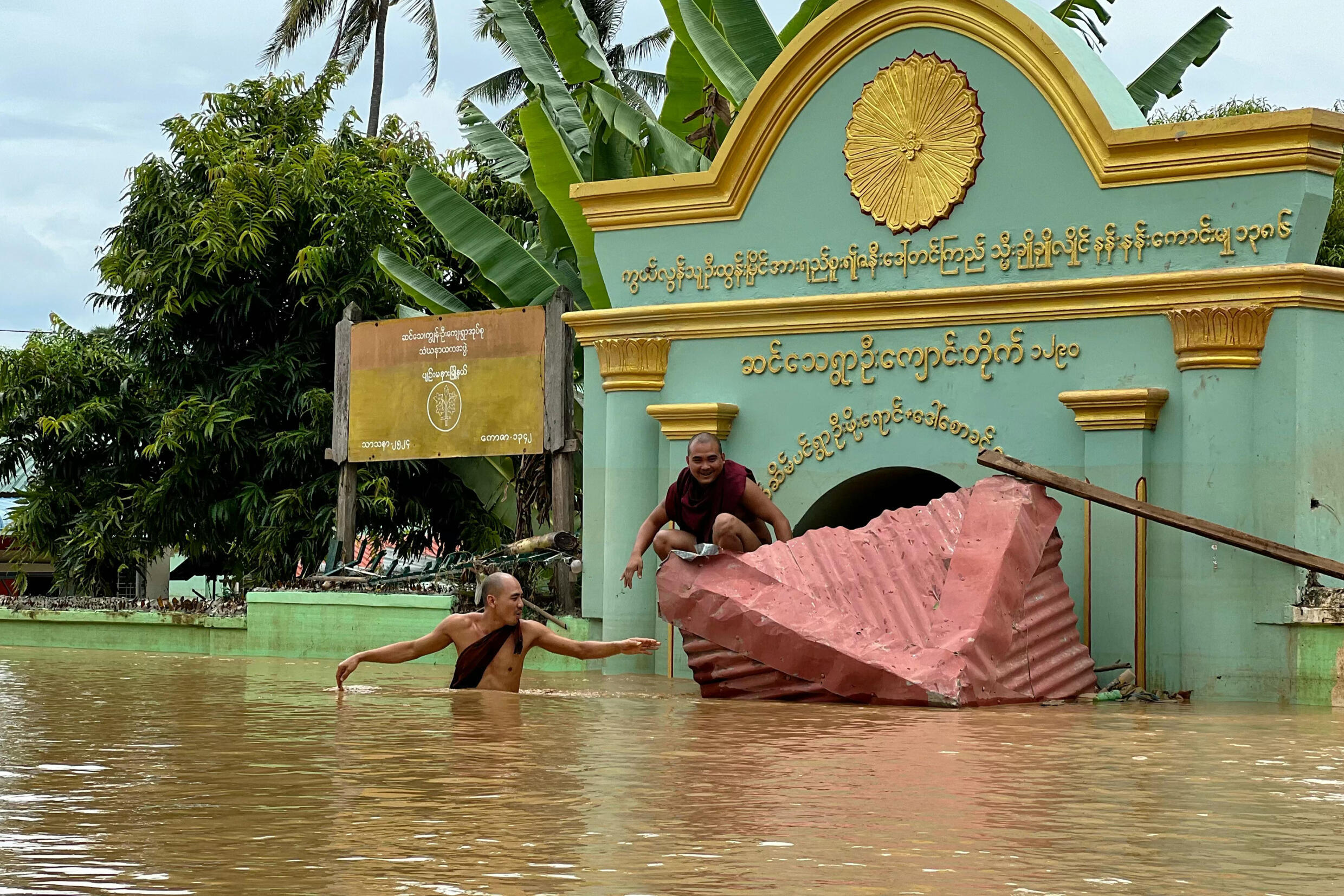 Myanmar battles Yagi floods as Vietnam begins clear-up