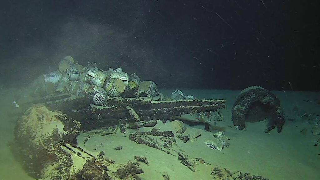 Drone discovers 16th-century shipwreck at record depth in French waters