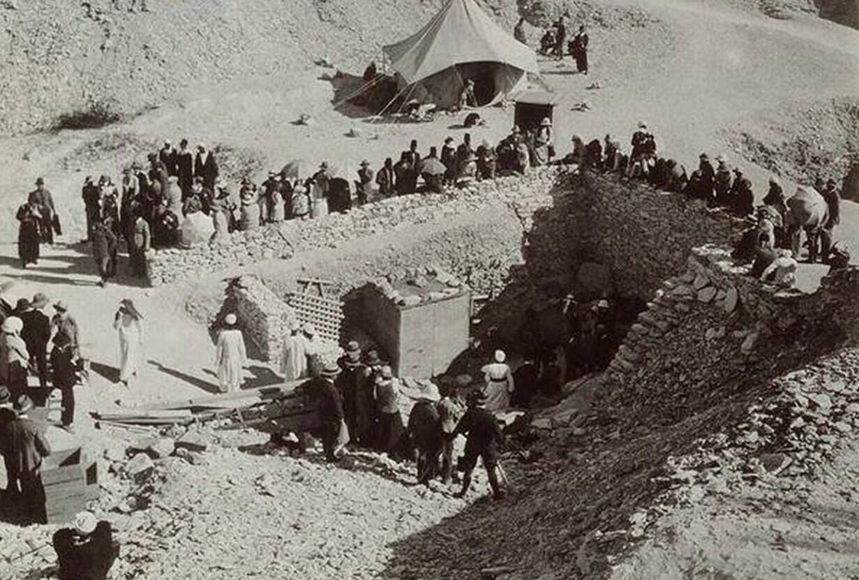Hace 100 años Howard Carter descubría la tumba de Tutankamón KV62 ...