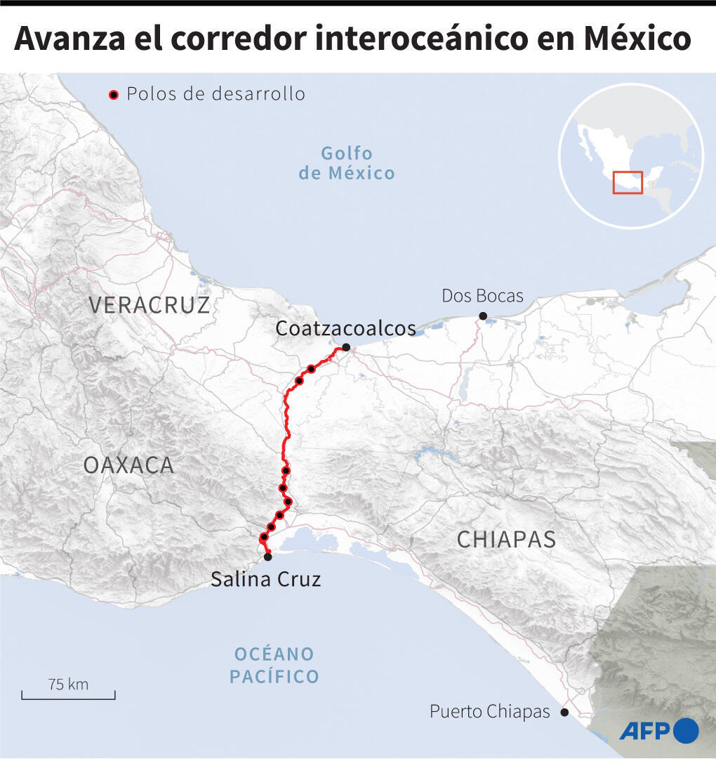 Corredor interoceánico de México: una polémica alternativa al Canal de Panamá