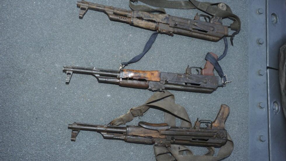Somali Pirates Guns