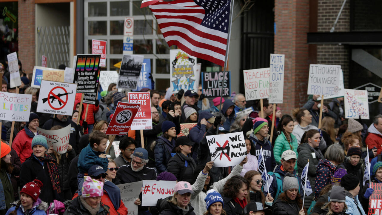 Students lead 'March for our Lives' protests in the US - International ...