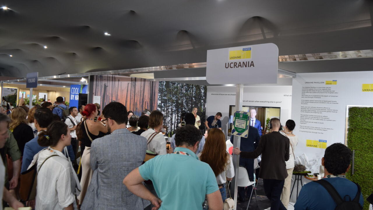 (ФОТО) Україна на COP30 представила національний павільйон «Капсула часу» - RFI