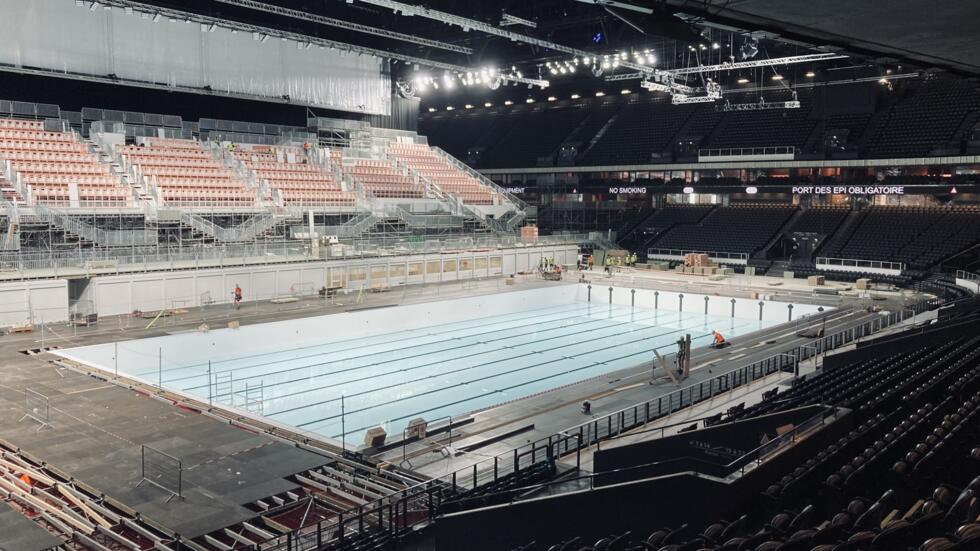 JO 2024: la course contre la montre pour l'installation des bassins ...