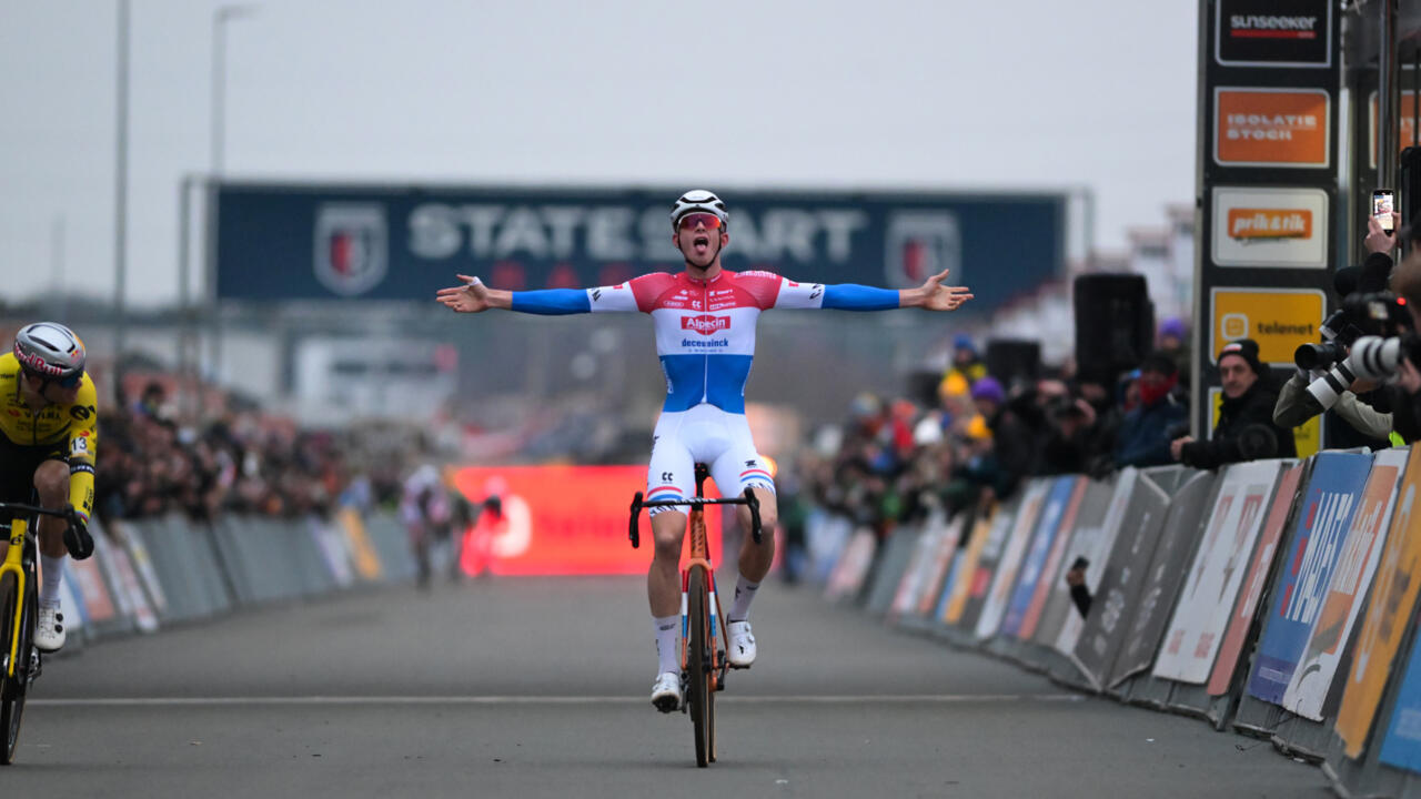 Cyclo-cross: Van Aert battu par Del Grosso à Heusden-Zolder