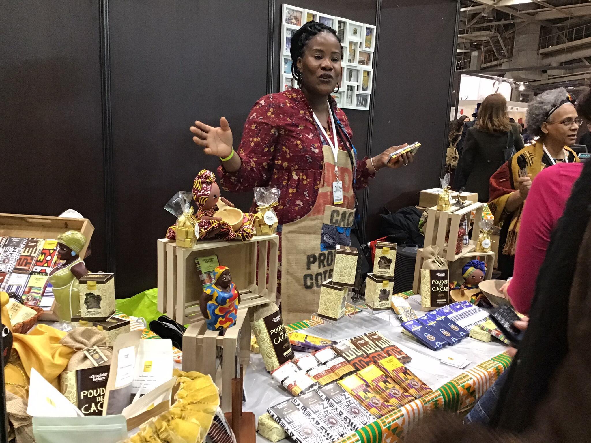 Glamour and trade at the world's biggest chocolate fair in Paris