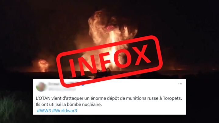 Russie: l’explosion d’un dépôt de munitions à Toropets ciblée par les ...