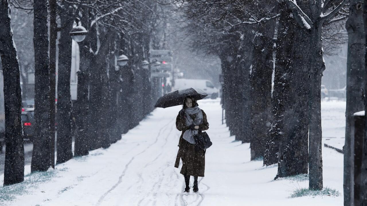 France shivers under extreme cold as winter weather alerts extended