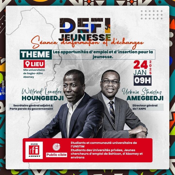 Le Club RFI Abomey-UNSTIM (Bénin) présente Abomey, les projets et défis ...