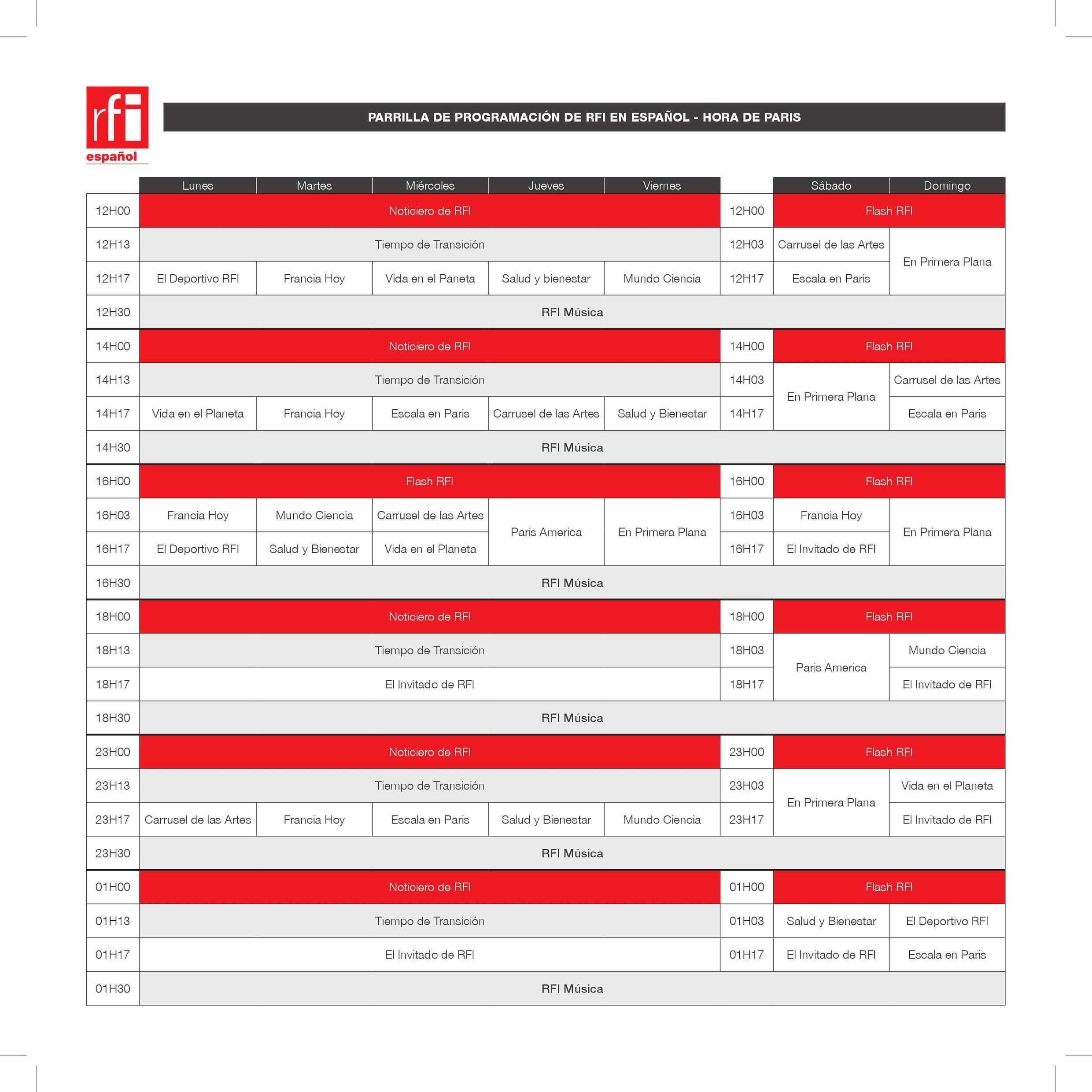 ¡RFI en español lanza su nueva programación!