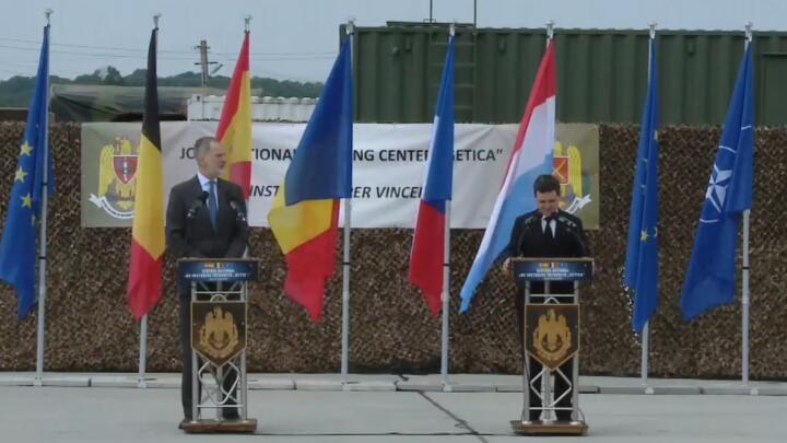 Regele Felipe al VI-lea și Nicușor Dan, la Cincu | Regele Spaniei ...