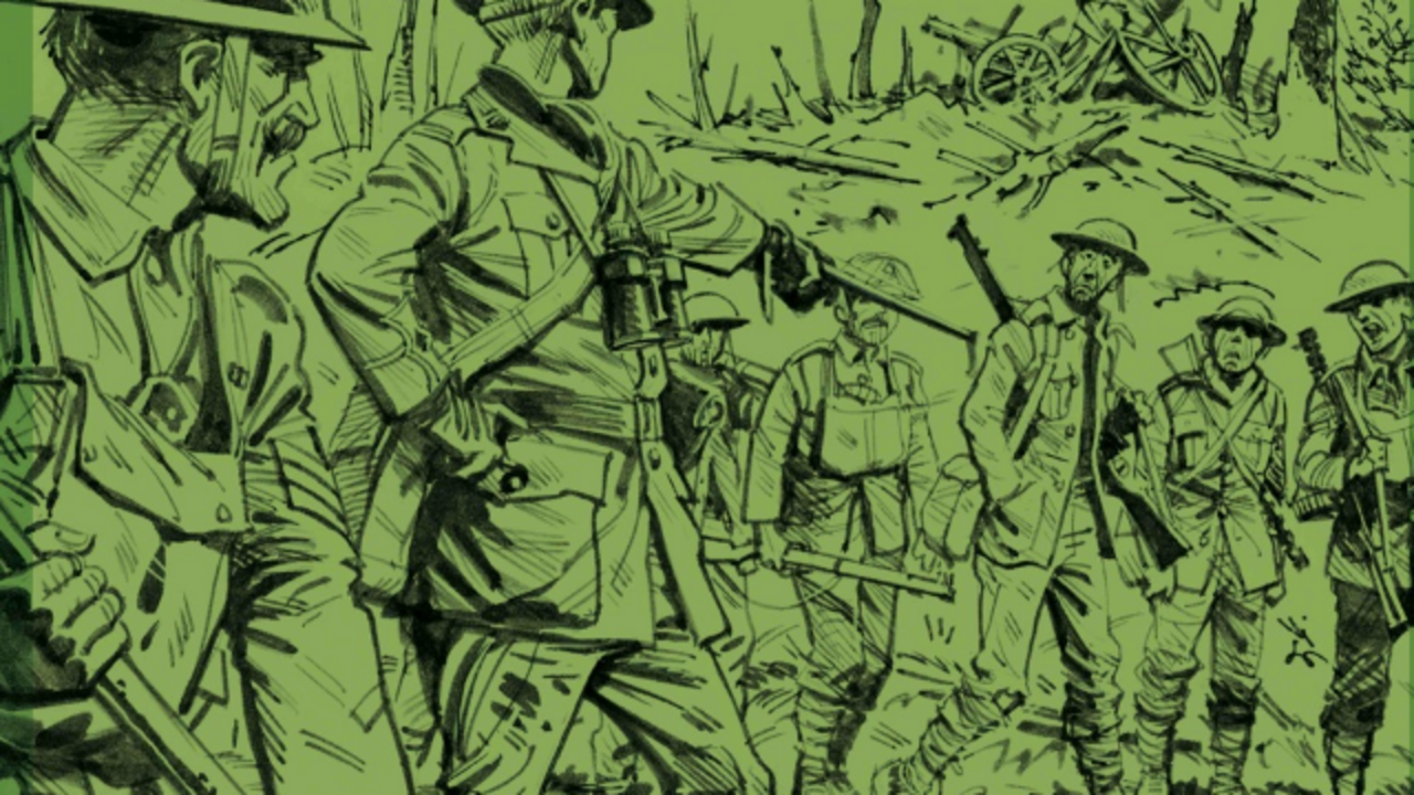 War-story cartoon exhibition at the Museum of the Great War - Culture ...