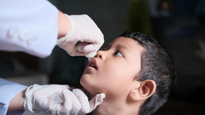 Lutte contre la poliomyélite - Priorité santé