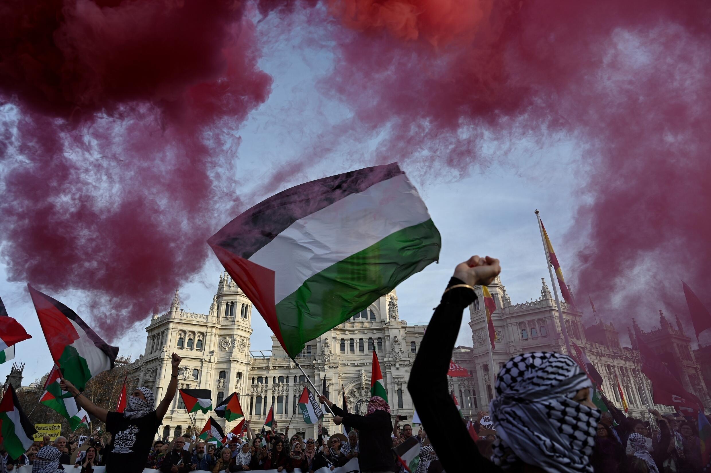 20,000 march in Spanish capital against Gaza 'genocide'