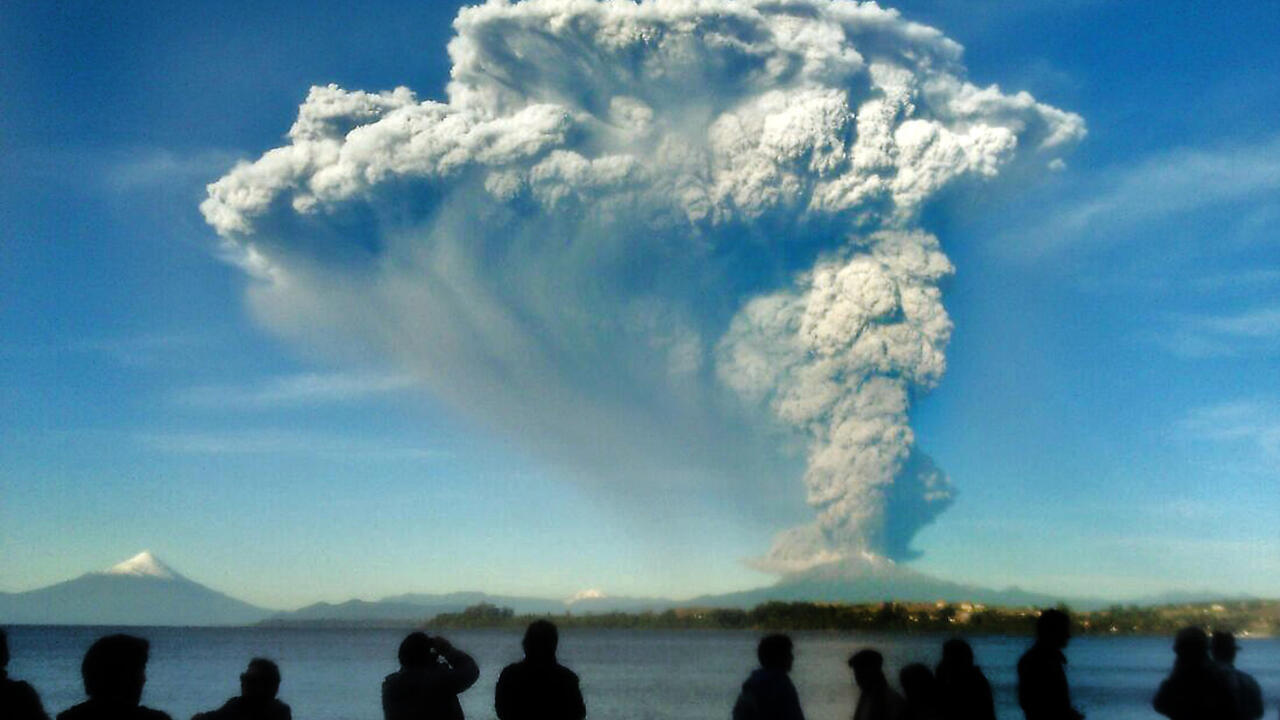 El volcán Calbuco pone en alerta a Chile y Argentina