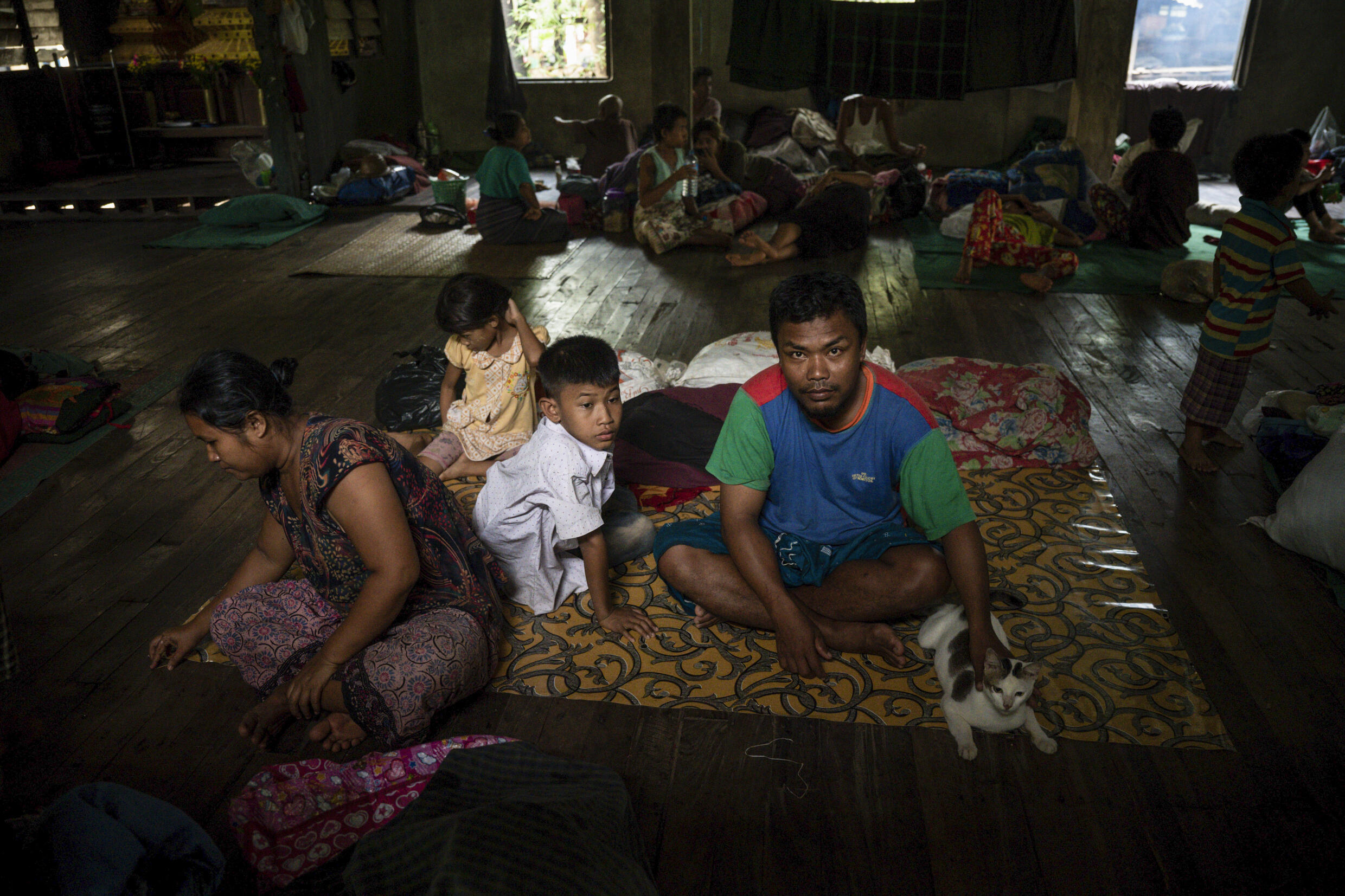 Waiting to go home: 48,000 evacuated in Myanmar floods