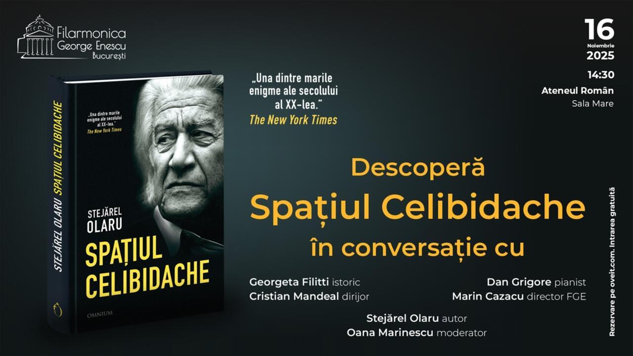 La Ateneul Român, pe 16 noiembrie, Filarmonica George Enescu găzduiește ...