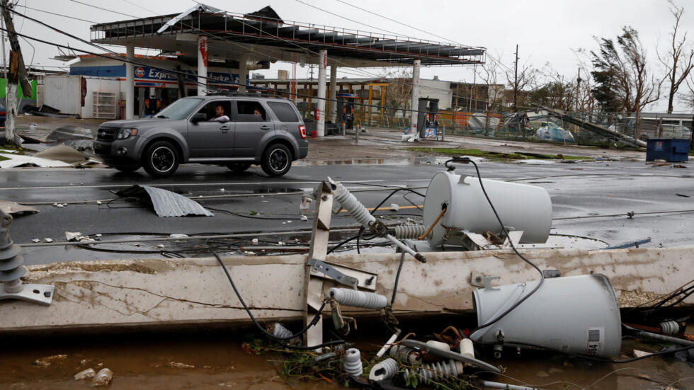 El huracán María deja al menos un muerto a su paso por Puerto Rico