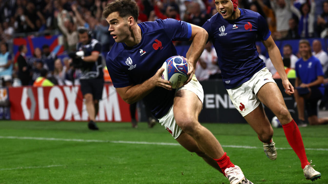 Mondial de rugby: la France écrase l'Italie et se qualifie pour les quarts