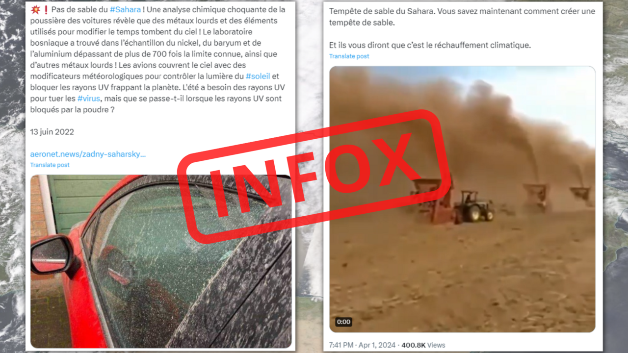 Comment une tempête de sable du Sahara génère un brouillard d’infox ...