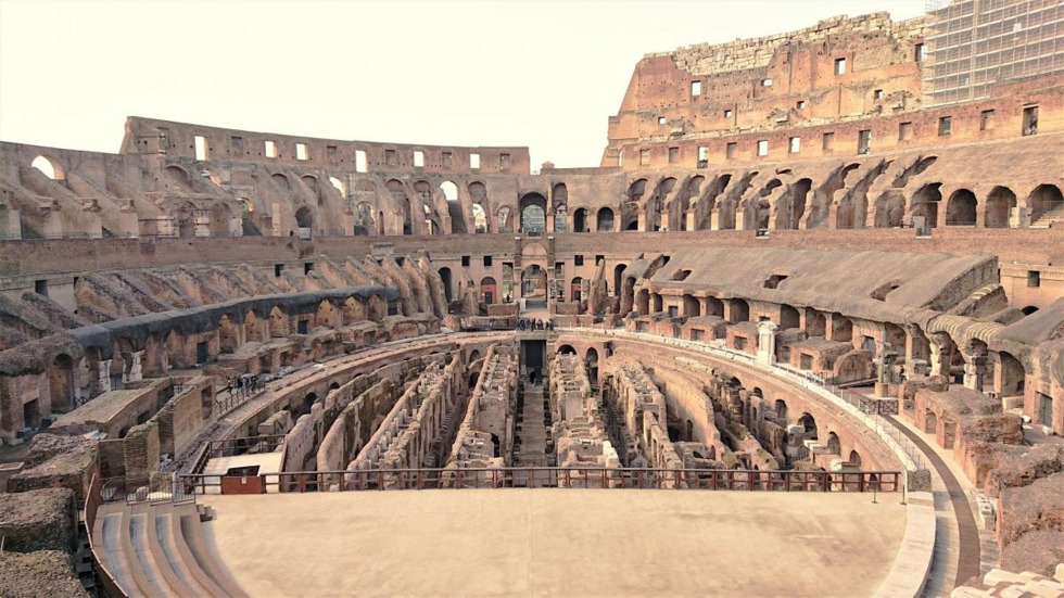 Rome's Colosseum opens newly restored mythical 'backstage' to the public