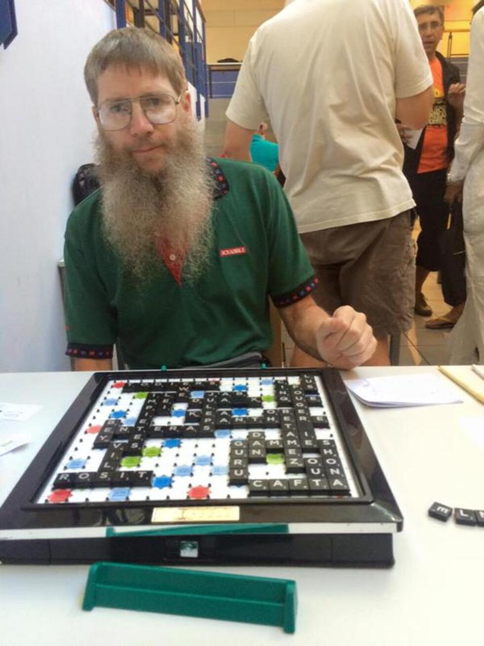 Nigel Richards, el indiscutible campeón del Scrabble en inglés, francés ...