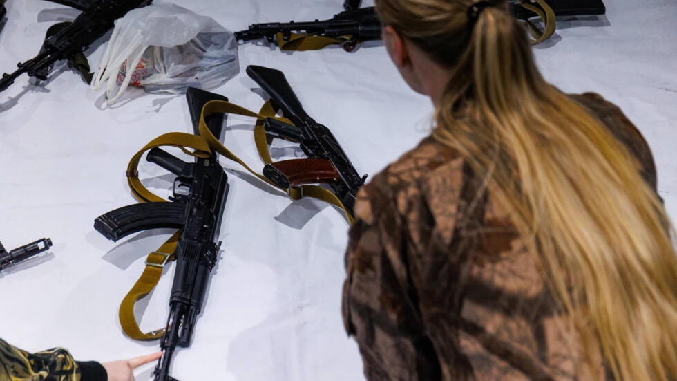 Spurred by Ukraine fight, Russia's 'Women's Guard' learn to shoot