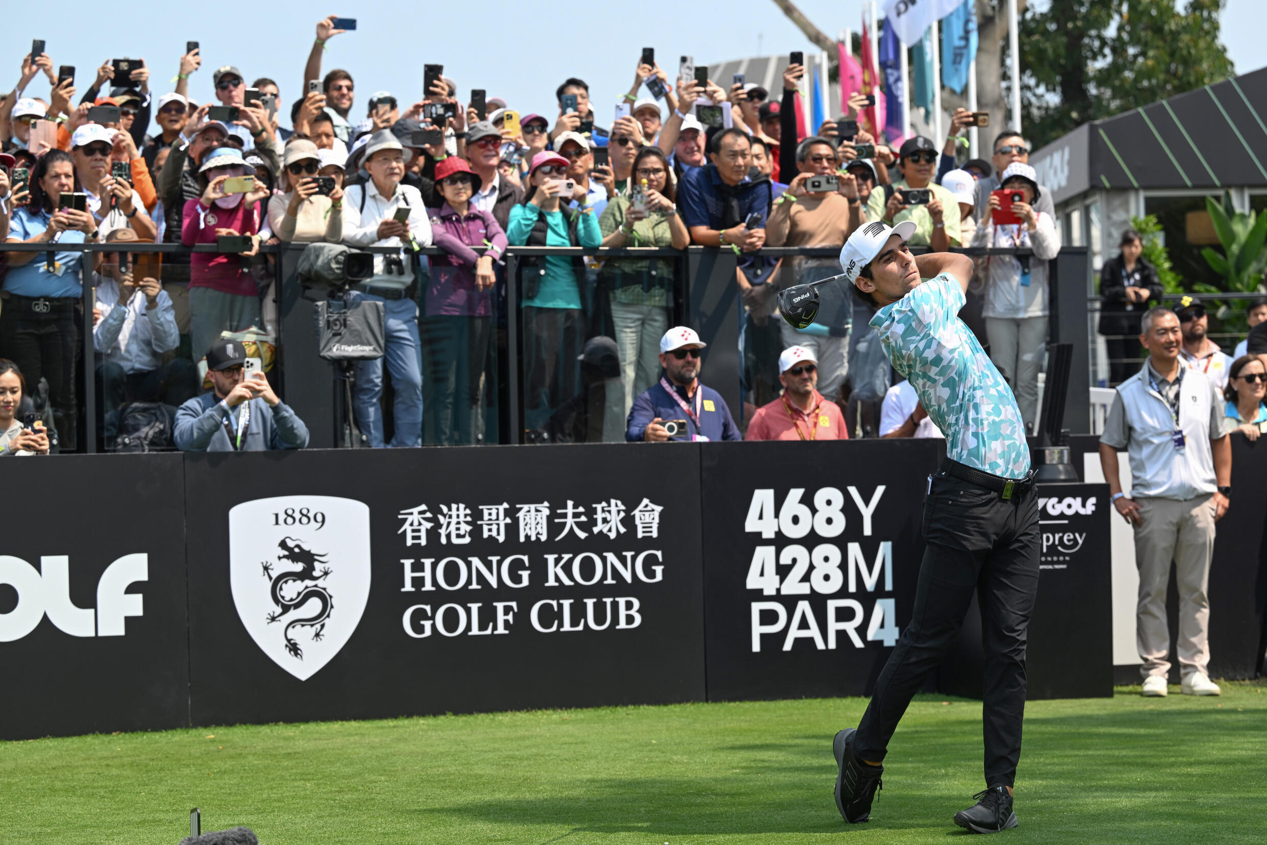 Burmester, Ancer lead as LIV makes Hong Kong's historic golf club face the music