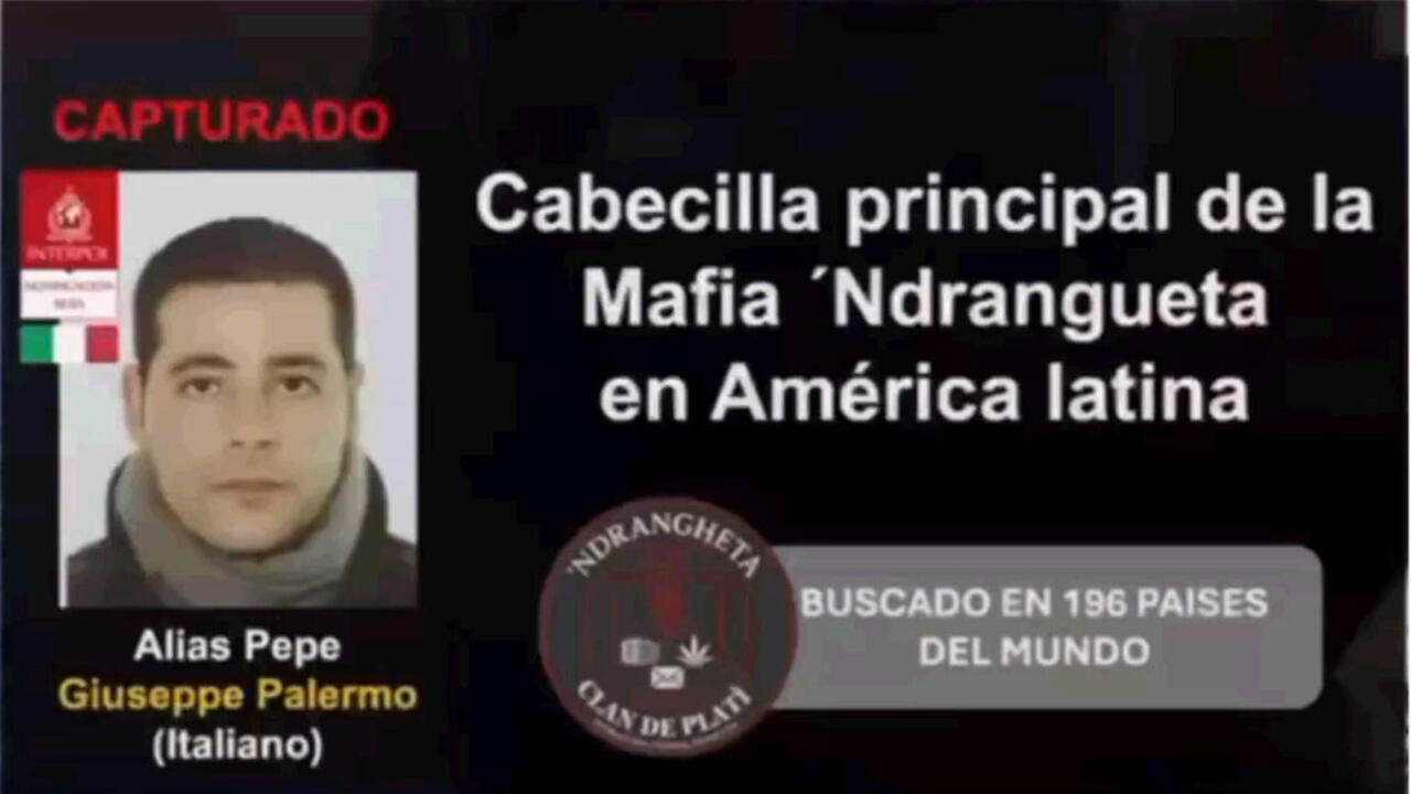 Colombie: un présumé capo de la 'Ndrangheta calabraise arrêté à Bogota