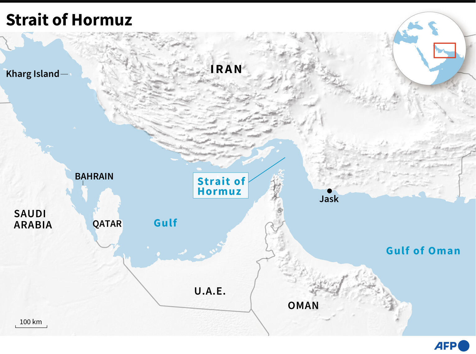 Iran to hold military exercises near Strait of Hormuz